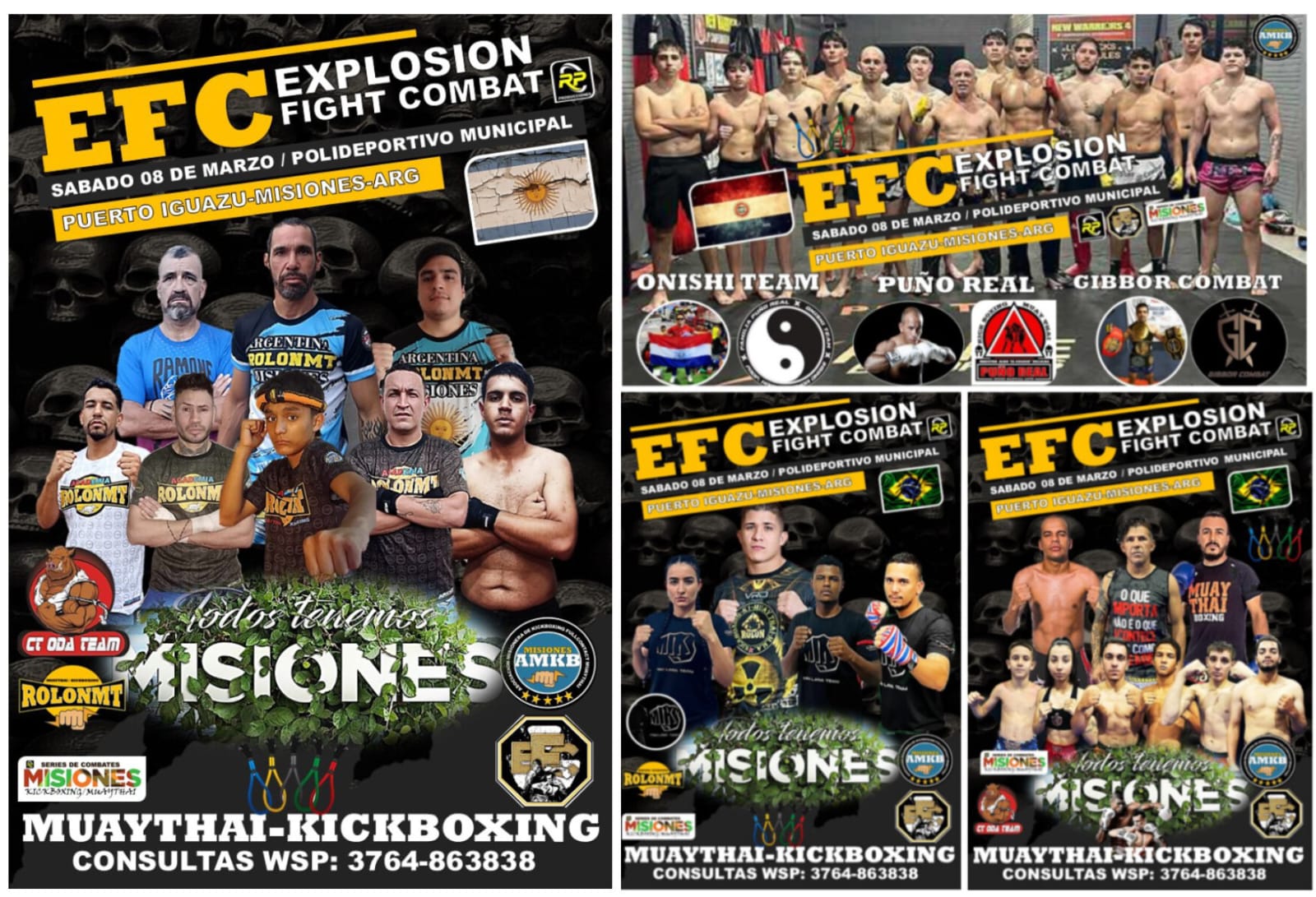 Explosión fight combat llega a Iguazú | CVI NOTICIAS